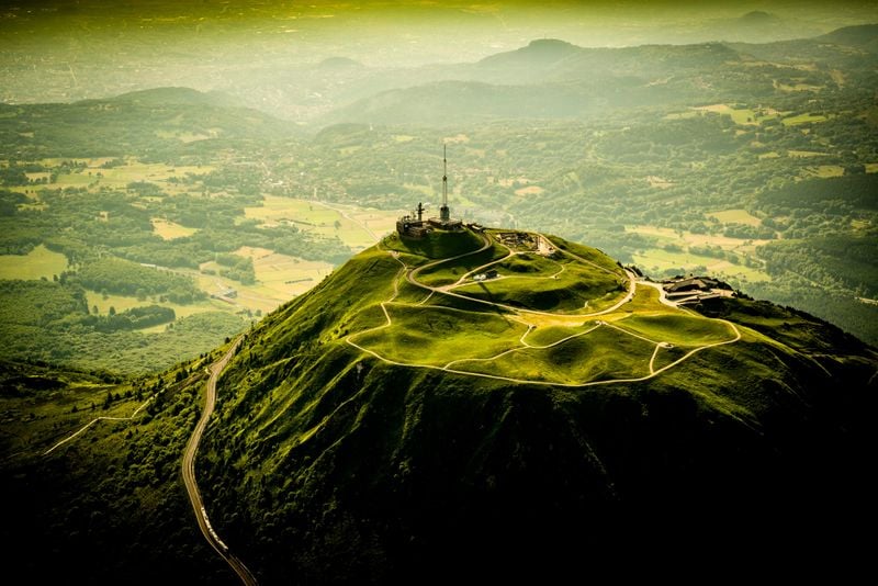 The Auvergne volcano itinerary