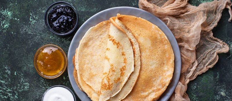 The breton Crepe, a delicious galette and specialty from Brittany