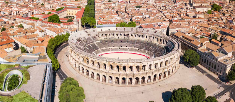Historische wandeling door Nîmes: musea en monumenten