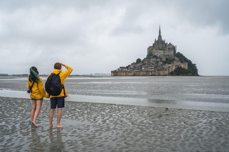 Où observer les grandes marées en France