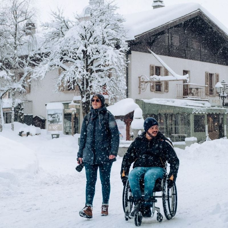 A winter in Megève by Myriam and Pierre from Wheeled World - Explore France