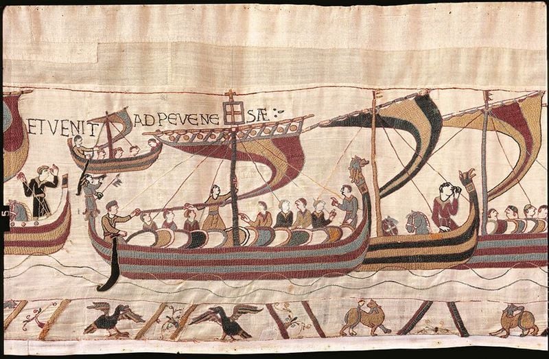 Tapijt van Bayeux │ Musée de la Tapisserie (Normandië)