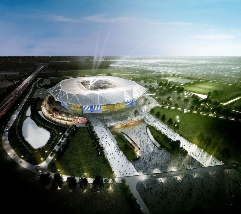 Das Stadion von Lyon