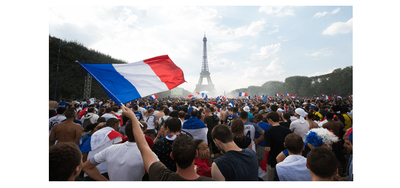 10 spectacular images captured in France following France's victory at ...