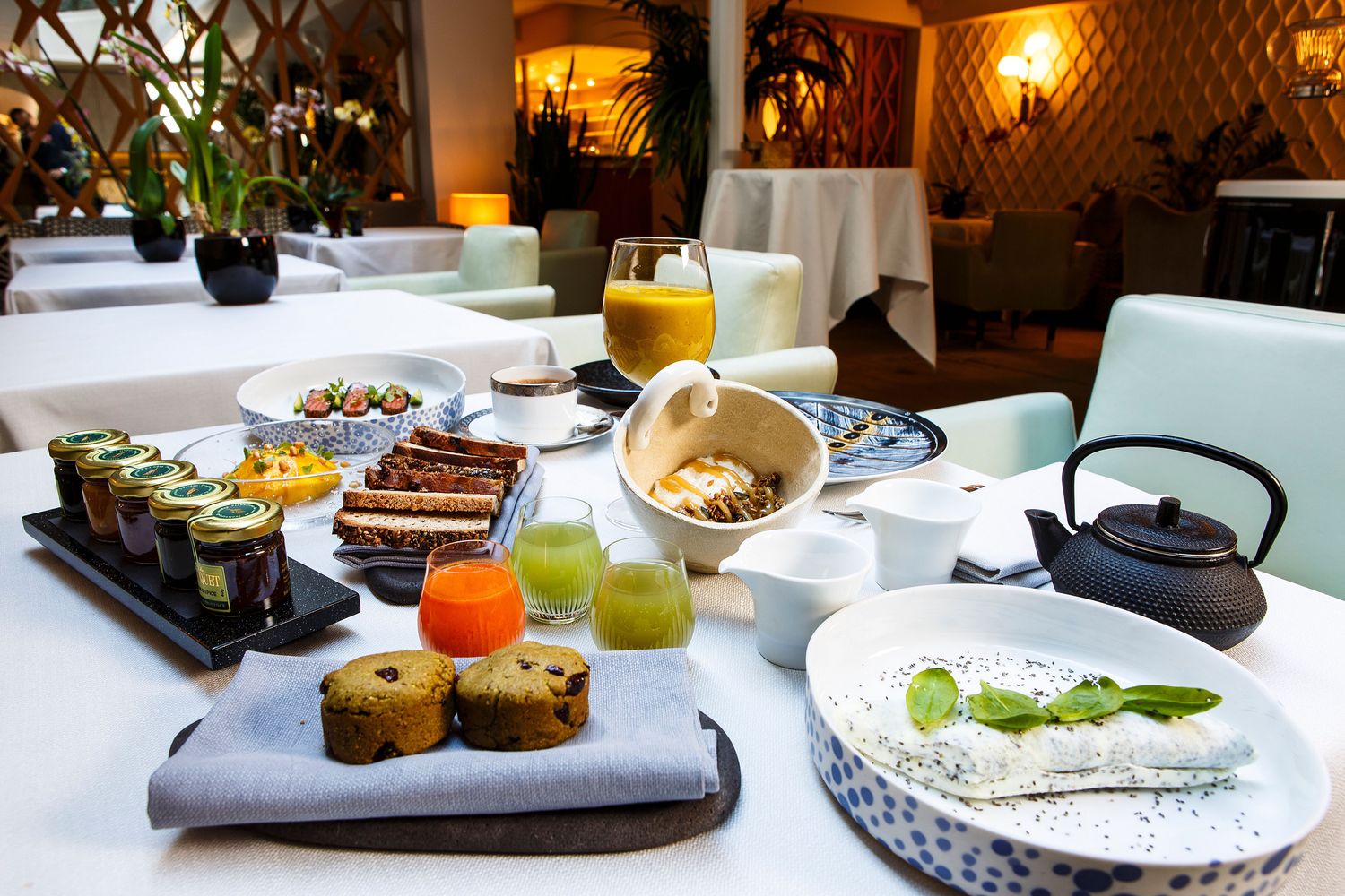 Un petit déjeuner à la française avec le chef étoilé Sylvestre Wahid
