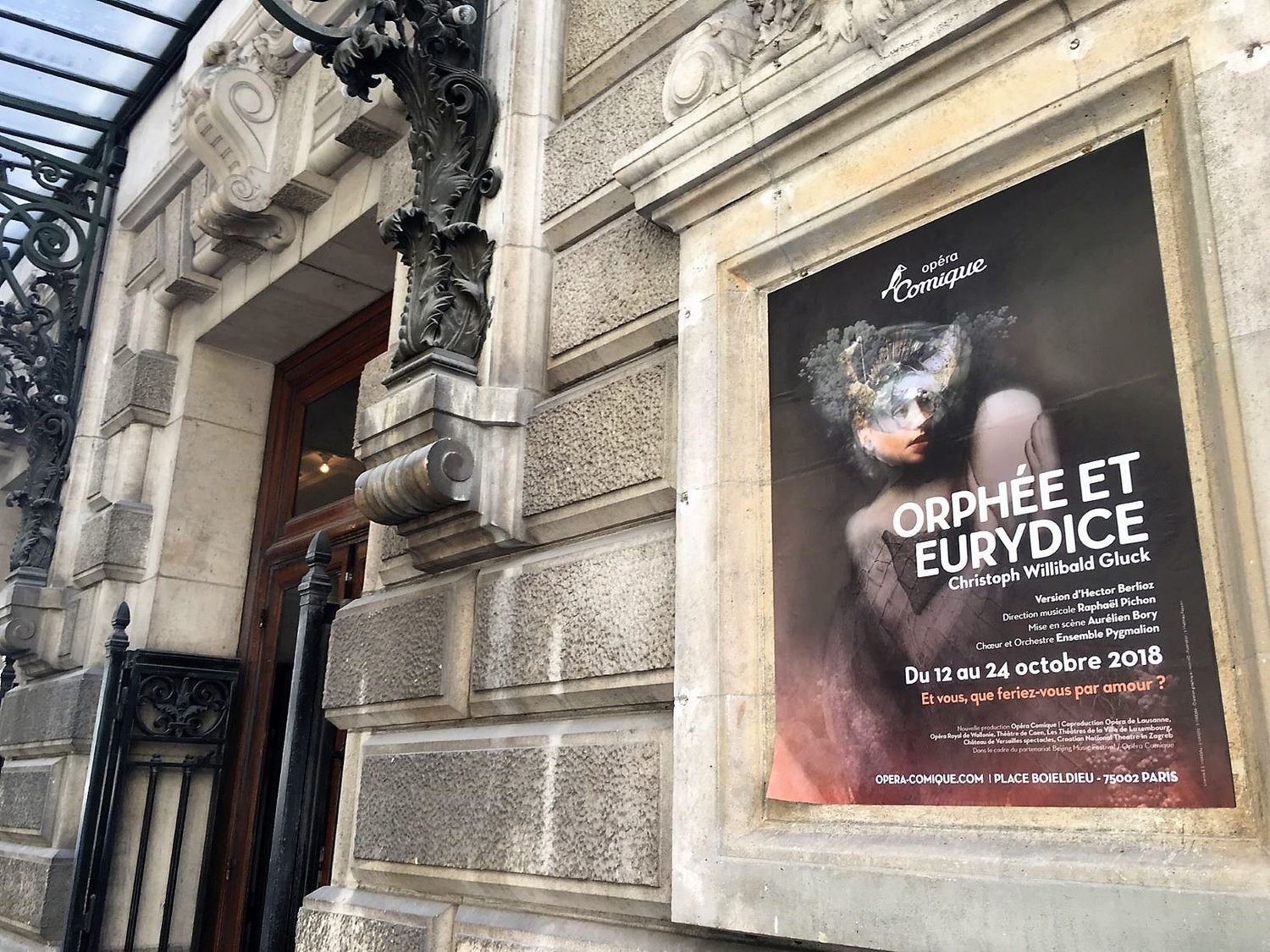 Dans les coulisses de l'Opéra Comique à Paris