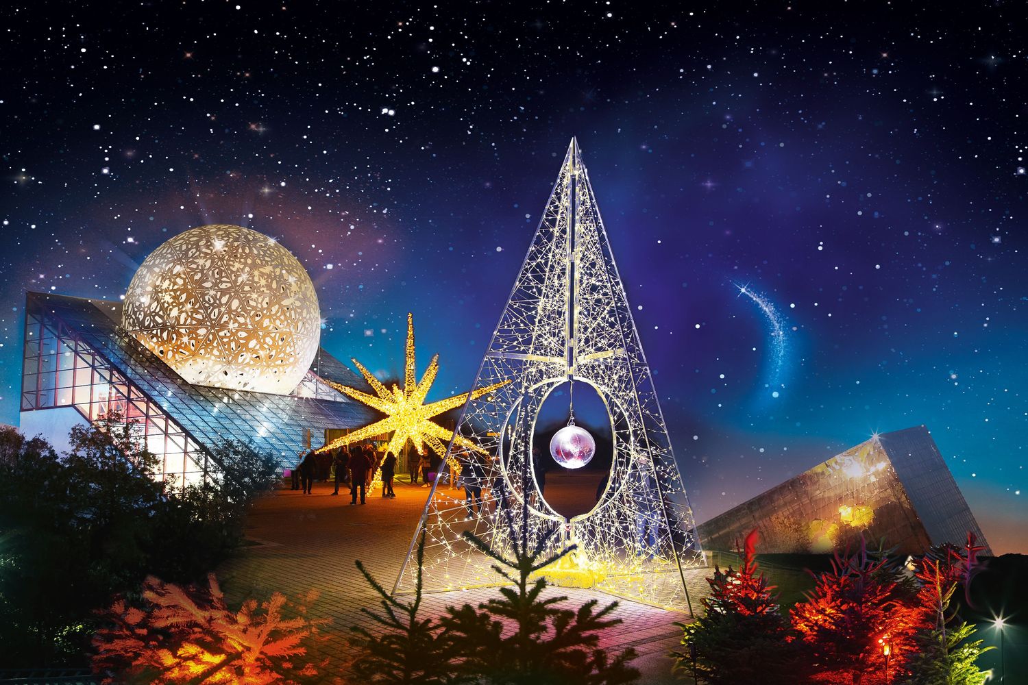 Navidad en los parques temáticos de Francia