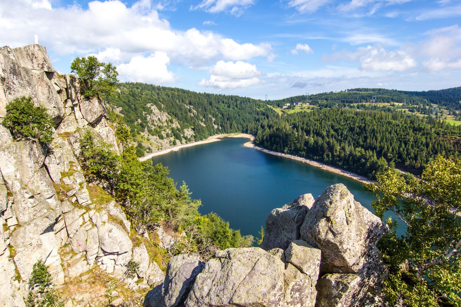 The Vosges Mountains in Eastern France near Alsace and Lorraine