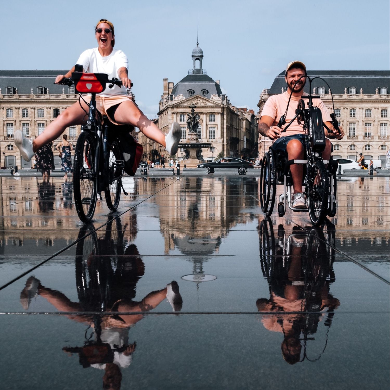 Upptäck Bordeaux med rullstol tillsammans med Wheeled World.